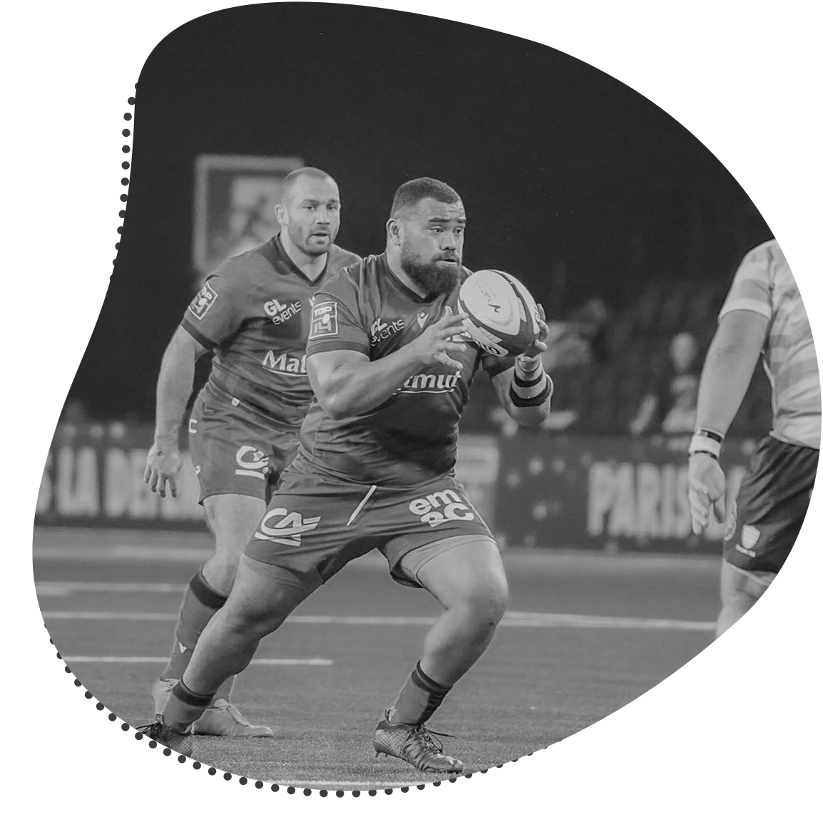 Paulo Tafili I Lou Rugby I Top 14 I Rugby I Agence Sporteo